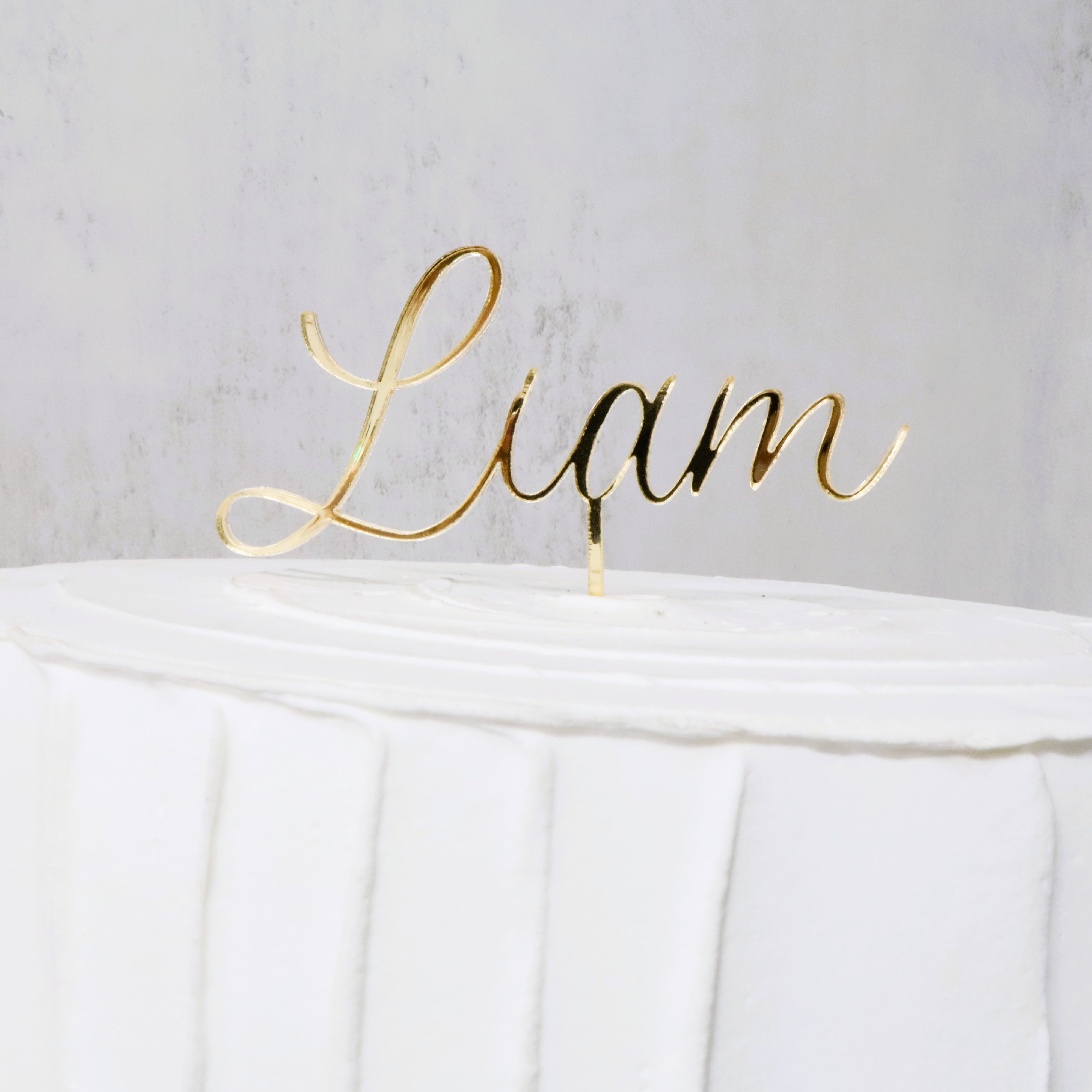 Custom Cake Topper/name topper/cake decoration/cake personalization ...